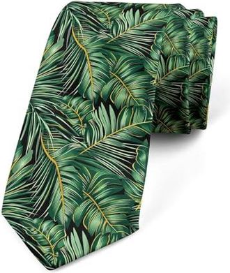 Generic Cravate Vert Jaune Noir &Eacute;l&eacute;gant Tie Confortable Cravate DAffaires Pour Mariage Affaires Accessoires