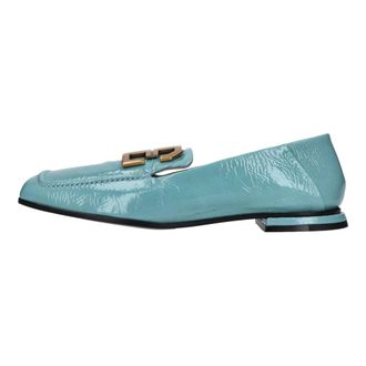 Fabi Femme, Chaussures, Bleu, Taille: 39 EU Mocassins en Cuir Verni