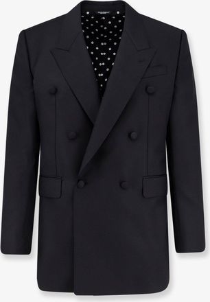 Dolce & Gabbana Double-breasted virgin wool blazer - DOLCE & GABBANA - gender_Man