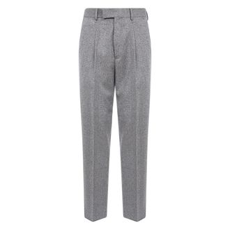 Ermenegildo Zegna Woll- & Kaschmirhose - - Trousers - Herren - Grau - 2XL