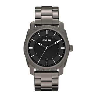 Fossil Gunmetal Analoguhr mit Datumsanzeige - - Accessories - Herren - Grau - ONE SIZE