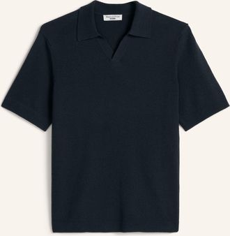 Marc O'Polo Denim Marc Opolo Denim Strick-Poloshirt blau