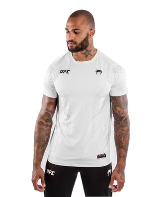 Venum Herren UFC Authentic Fight Night Mens Walkout Jersey Hemd, Weiss/opulenter Garten, XX-Large