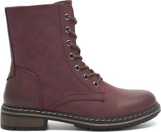 Clara Barson Schnürschuhe KAYLA WS6201-05 Dunkelrot