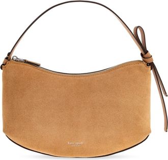Kate Spade New York Femme, Sacs, Beige, Taille: ONE Size Loop Suede Shoulder Bag