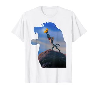 Disney K&ouml;nig der L&ouml;wen Rafiki h&auml;lt Baby Simba Graphic T-Shirt T-Shirt