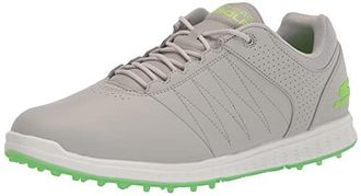 Skechers Chaussures de Golf Pivot sans Crampons pour Homme, Gris/calcaire, 10 Wide