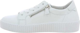 Gabor Femme, Chaussures, Blanc, Taille: 41 1/2 EU 83.334 Low Baskets