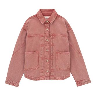 BA&SH Femme, Vestes, Rose, Taille: 40 FR Runo Denim Jacket