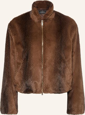 Milestone Kunstfelll-Jacke Msallegra braun