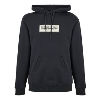 Napapijri Kapuzenpullover f&uuml;r Herren, Baumwolle, lose Passform (Blau)