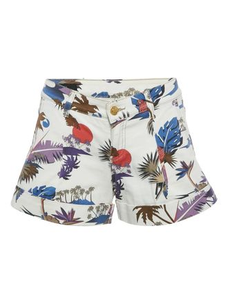 Gucci short &agrave; imprim&eacute; multicolore - Tons neutres