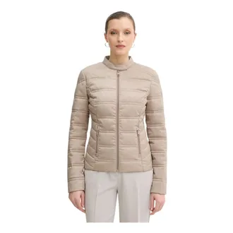 Guess 4G Logo Puffer Jacket - - Jackets - Damen - Beige - S
