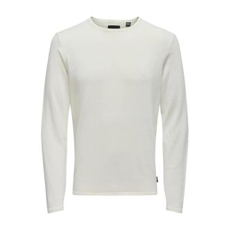 Only & Sons Only & Sons, Herren, Strickwaren, Wei&szlig;, XLGr&ouml;&szlig;e