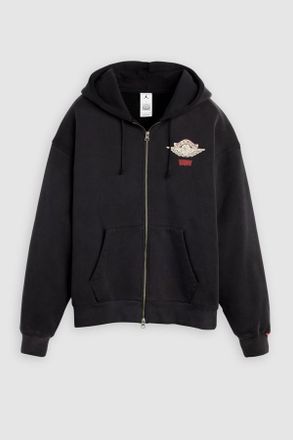 Levi's Sweat &Agrave; Capuche Zipp&eacute; Levis X Jordan - Homme - Noir / Jordan Black - XS