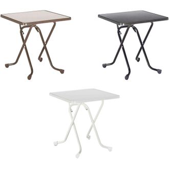 Best Freizeitm&ouml;bel Best Madrid Klapptisch Rechteckig Gartentisch Beistelltisch Balkontisch 67x67 cm