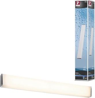 Paulmann 70464 LED Deckenleuchte Wandleuchte Nembus IP44 3000K 600lm 230V 9W Chrom, Wei&szlig; Deckenlampe Metall, Acryl