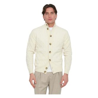 Paolo Fiorillo Herren, Strickwaren, Beige, MGr&ouml;&szlig;e