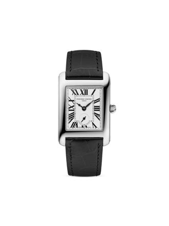 Frederique Constant montre Classics Carr&eacute;e Small Seconds 36 mm - Blanc