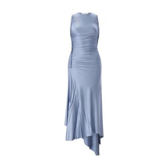 Victoria Beckham Long Dress - - Dresses - Damen - Blau - S