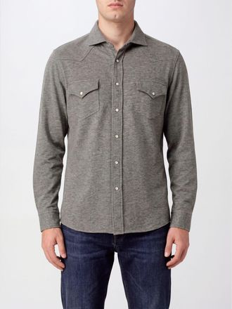 Brunello Cucinelli Chemise Homme couleur Gris
