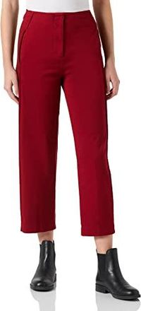 Benetton Pantalons 4HM6DF02H, Cardinal Red 38P, 38 Femme