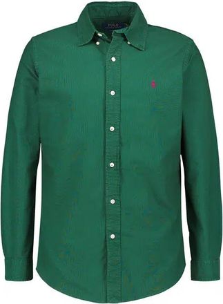 Polo Ralph Lauren Herren Hemd gr&uuml;n Baumwolle