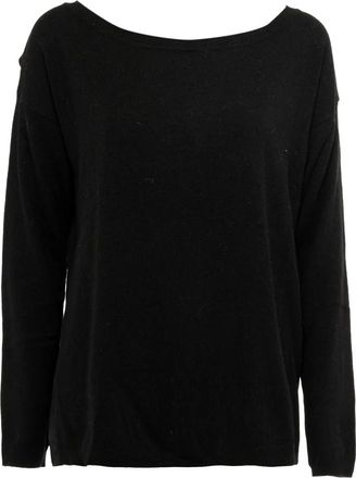 Manila Grace Femme, Pulls, Noir, Taille: 40 FR Pull Noir Femme Outlet Hiver