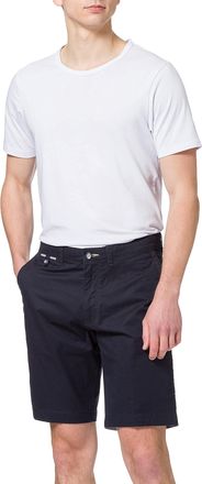 Bugatti Herren 4979-76441 Bermuda Shorts, Blue_Open, 48 EU