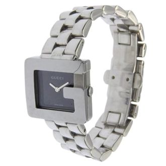 Gucci Pre-owned 3600L Stainless Steel Watch - - Pre-owned - Damen - Schwarzk - ONE SIZE