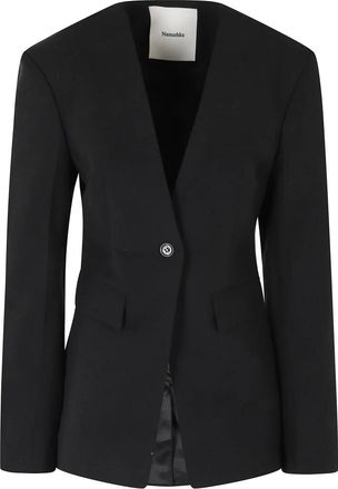Nanushka Femme, Vestes, Noir, Taille: 38 FR Veste Porset