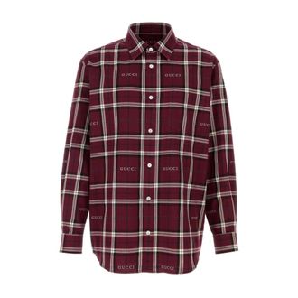 Gucci Herren, Shirts, Rot, MGr&ouml;&szlig;e