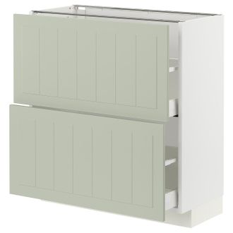 IKEA METOD / MAXIMERA Unterschrank mit 2 Schubladen