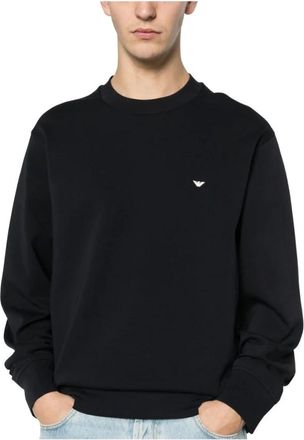 Emporio Armani Homme, Sweatshirts et sweats &agrave; capuche, Bleu, Taille: L SweaT-shirts