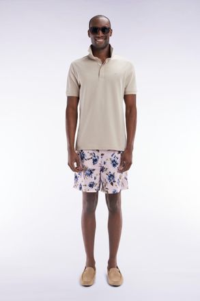 Eden Park Maillot De Bain Rose &Agrave; Imprim&eacute; Floral Bleu
