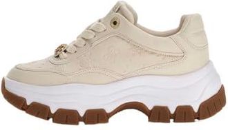 Guess Berrett FLFBRTPEL12CREAM, Baskets Femme - 36 EU