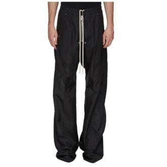 Rick Owens Homme, Sport, Noir, Taille: XL Pantalon Zipp&eacute;