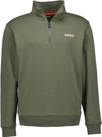 Napapijri Herren Troyer grün unifarben