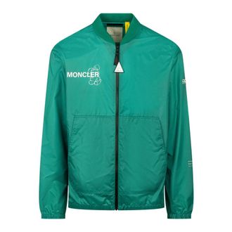 Moncler Homme, Vestes, Vert, Taille: M Ostria Bomber Jacket
