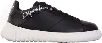 Emporio Armani Homme, Chaussures, Noir, Taille: 39 EU Emporio Armani Shoes Sneakers Woman Logo Black