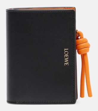 Loewe Portefeuille Knot en cuir