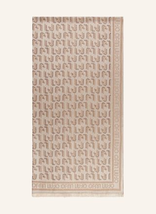 Liu Jo Liu Jo Schal Mit Glitzergarn beige
