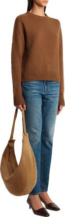Khaite Cashmere Crew Neck Sweater - Brown