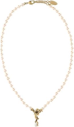 Vivienne Westwood Putti Perlenkette - - Accessories - Damen - Beige - ONE SIZE