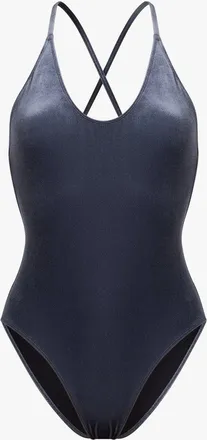 Saison 1865 Maillot de bain velours Debora une pi&egrave;ce