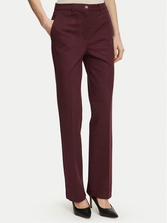 Guess Stoffhose W6BB24 K6211 Dunkelrot Regular Fit