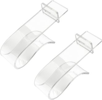 BESPORTBLE jojofuny 2 St&uuml;ck Acryl Schuhaufbewahrungsst&auml;nder Robuster Schuhdisplay Halter f&uuml;r Damen High Heels und Freizeitschuhe Platzsparendes Schuhregal Organi