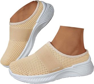 Minetom Orthop&auml;dische Hausschuhe Damen Clogs Pantoletten Air Cushion Freizeit Atmungsaktiv Sandals Gesundheitsschuhe Slip on Walkingschuhe Mesh Sandalen Schuh