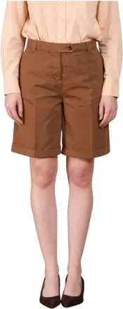 Mason's Femme, Shorts, Brun, Taille: 36 FR Brigitte Chino Bermuda