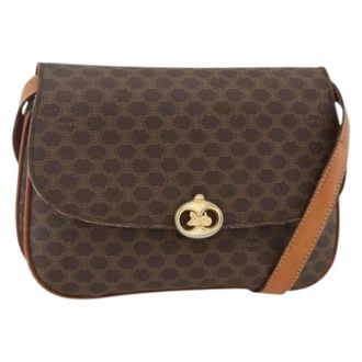 Celine Sac &agrave; bandouli&egrave;re Vintage Pre-owned - Femme - Pre-owned - Brun - Taille: ONE Size